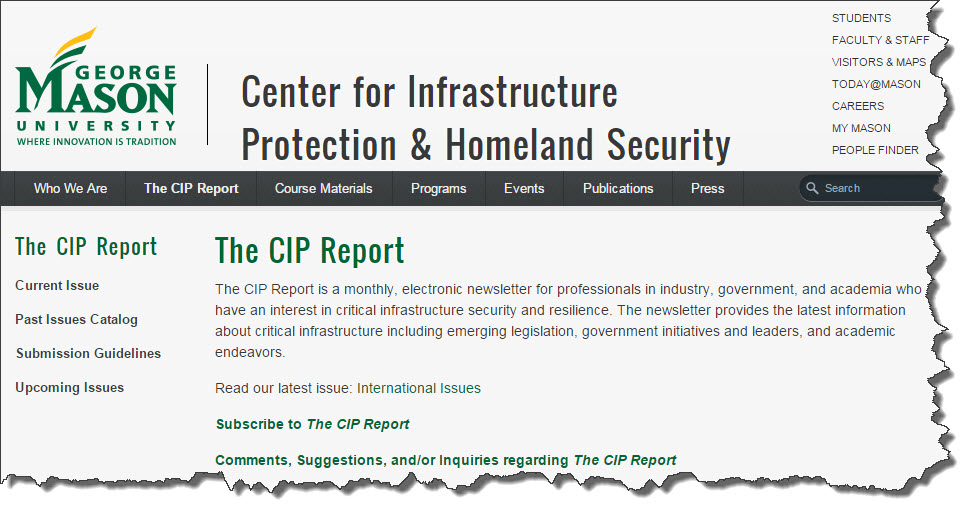 Infrastructure Security Blog: Useful CIKR Resources