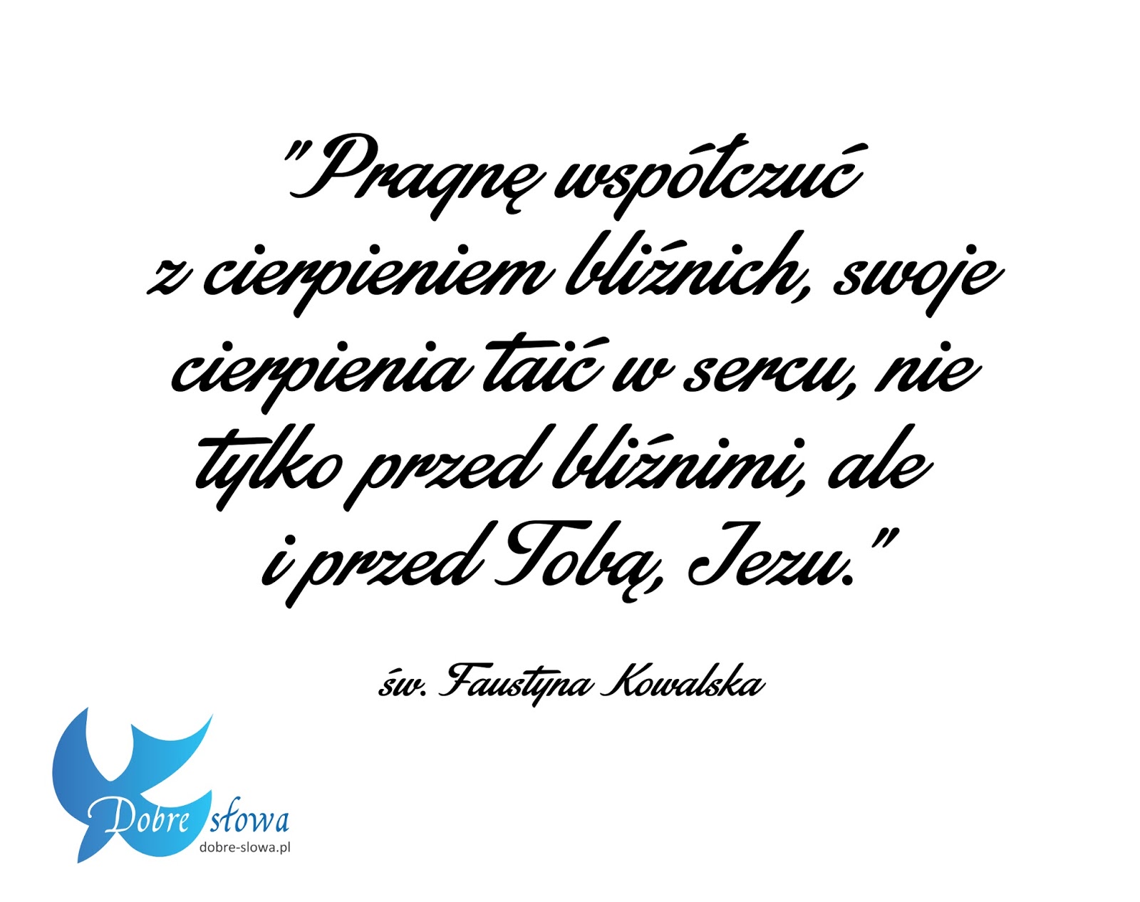 Dobre słowa: Cierpienia