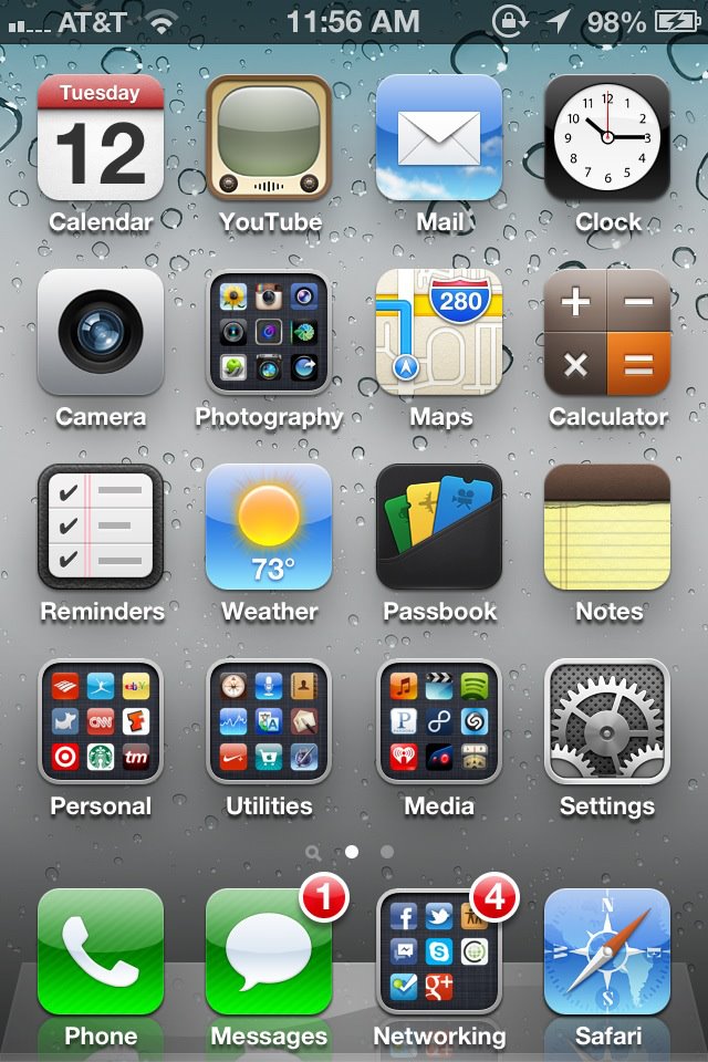 Paint Me Chic: iPhone - iOS 6.0