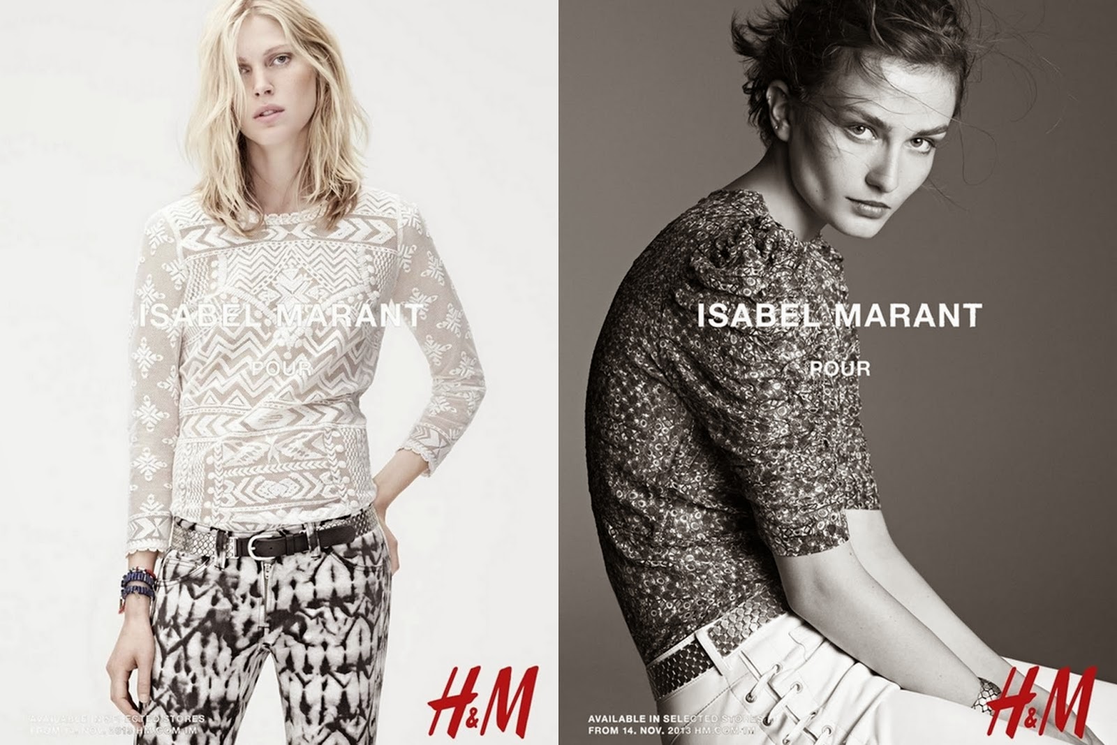 I AM FASHION !!!: Isabel Marant x H&M Campaign