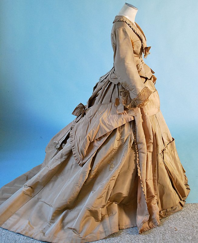 All The Pretty Dresses: Bustle Era Gown from 1872