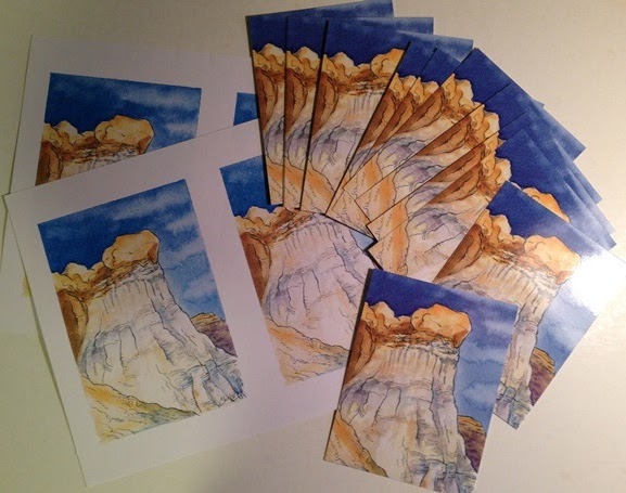 Dancing Blender: September New Mexico Watercolor