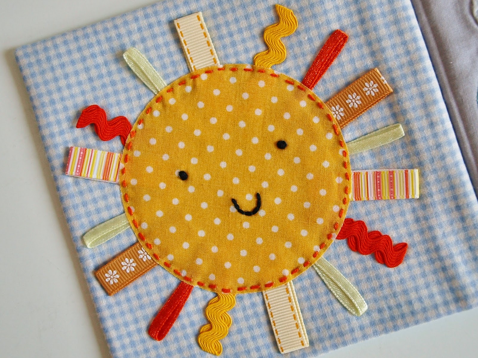 Crafted by Carly: Fabric Baby Book