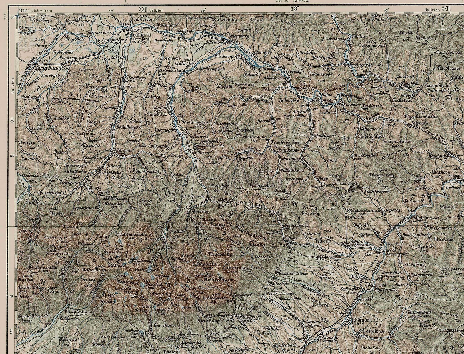 Dawne mapy: Kartograficzne metody prezentacji