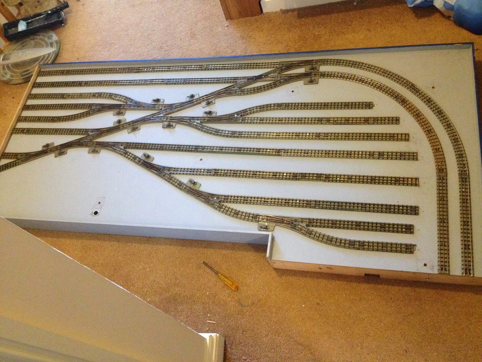 Hornby Dublo 3 Rail: Fiddle Yard Modification