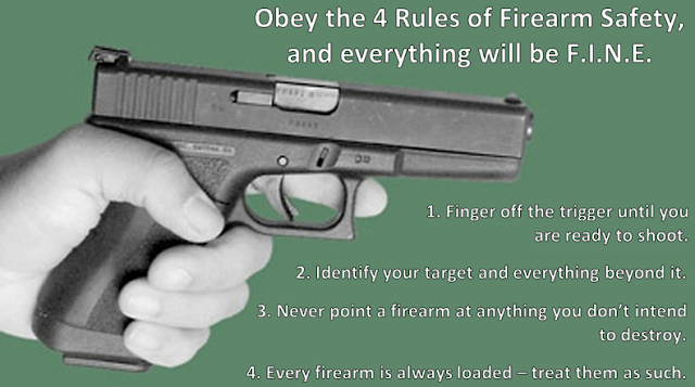 The Warrior Blog: Keep your finger off the trigger!!!!!