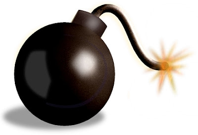 duas ou três coisas: A bomba