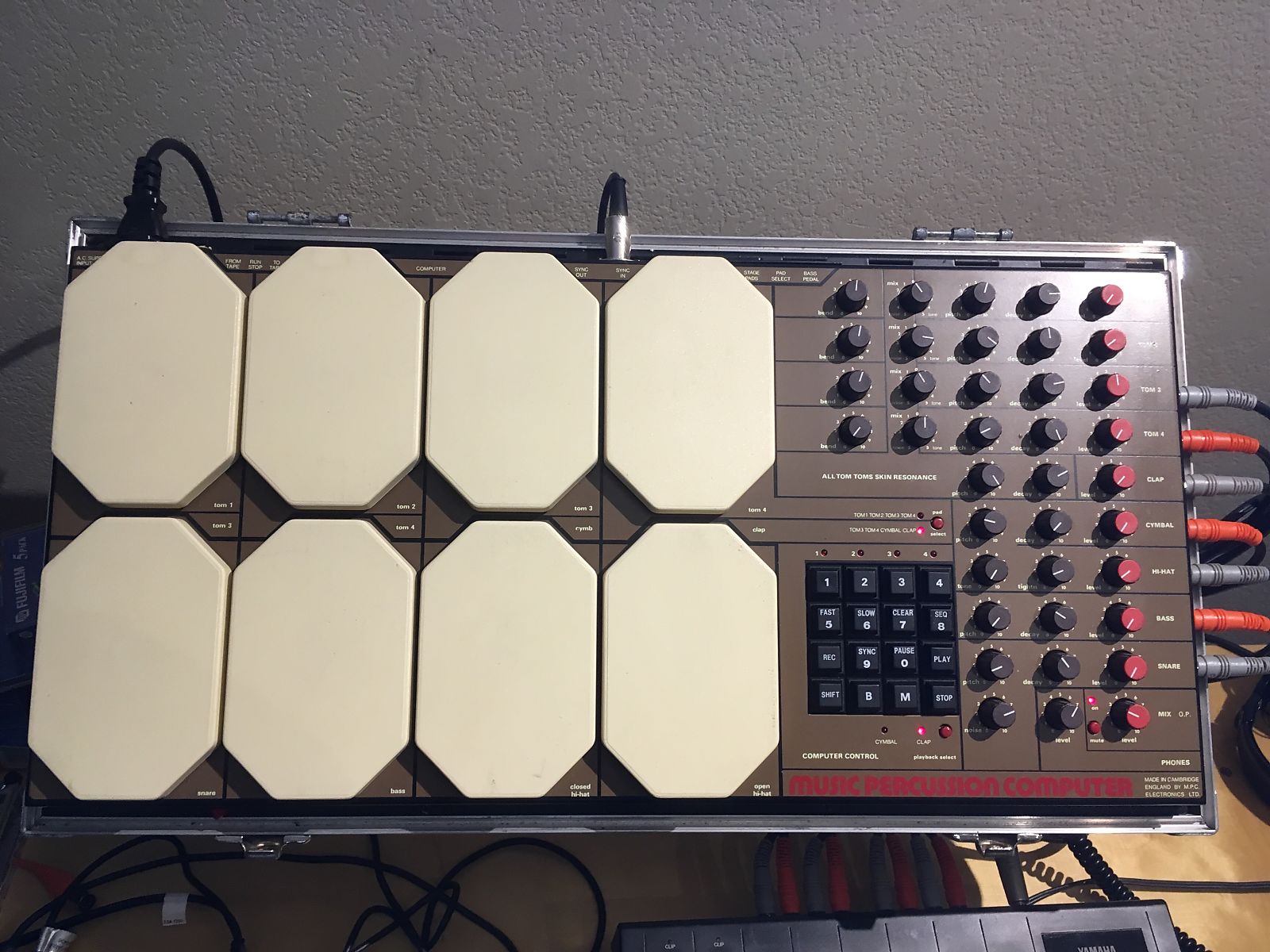 MATRIXSYNTH: MPC Electronics MPC-1 with Elby Designs MIDI Retrofit-8