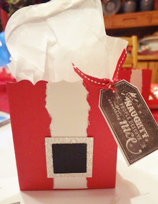 Beth's Paper Cuts: Santa Suit Favor Box
