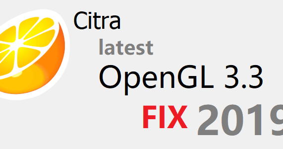 Error Opengl 33 Citra - bajo lunetaf ag