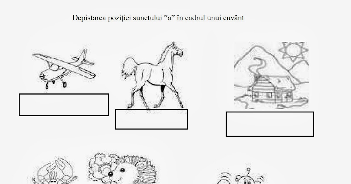 Lumea lui Scolarel...: Fișă: Recunoașterea sunetului ”a” în cuvinte