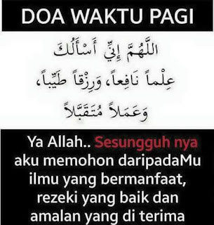 Doa waktu pagi - Kisahku
