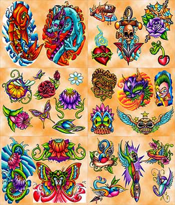 Best Tattoos For Men: Tattoo Flash