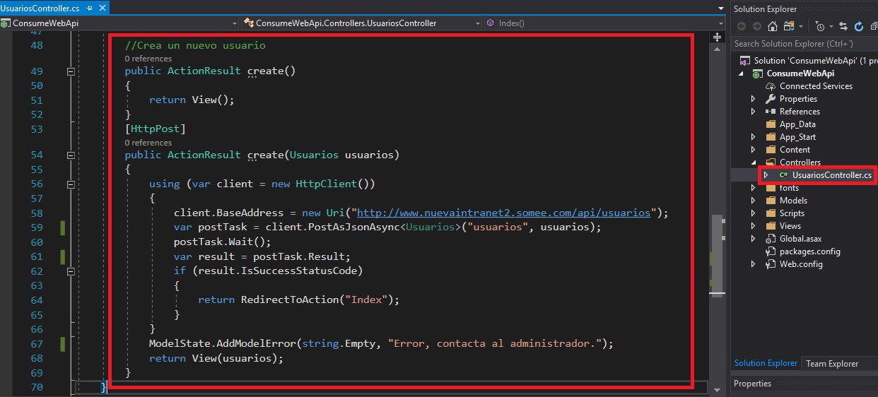 Api Rest : Consumiendo un Api Rest CRUD en C# - Parte 3