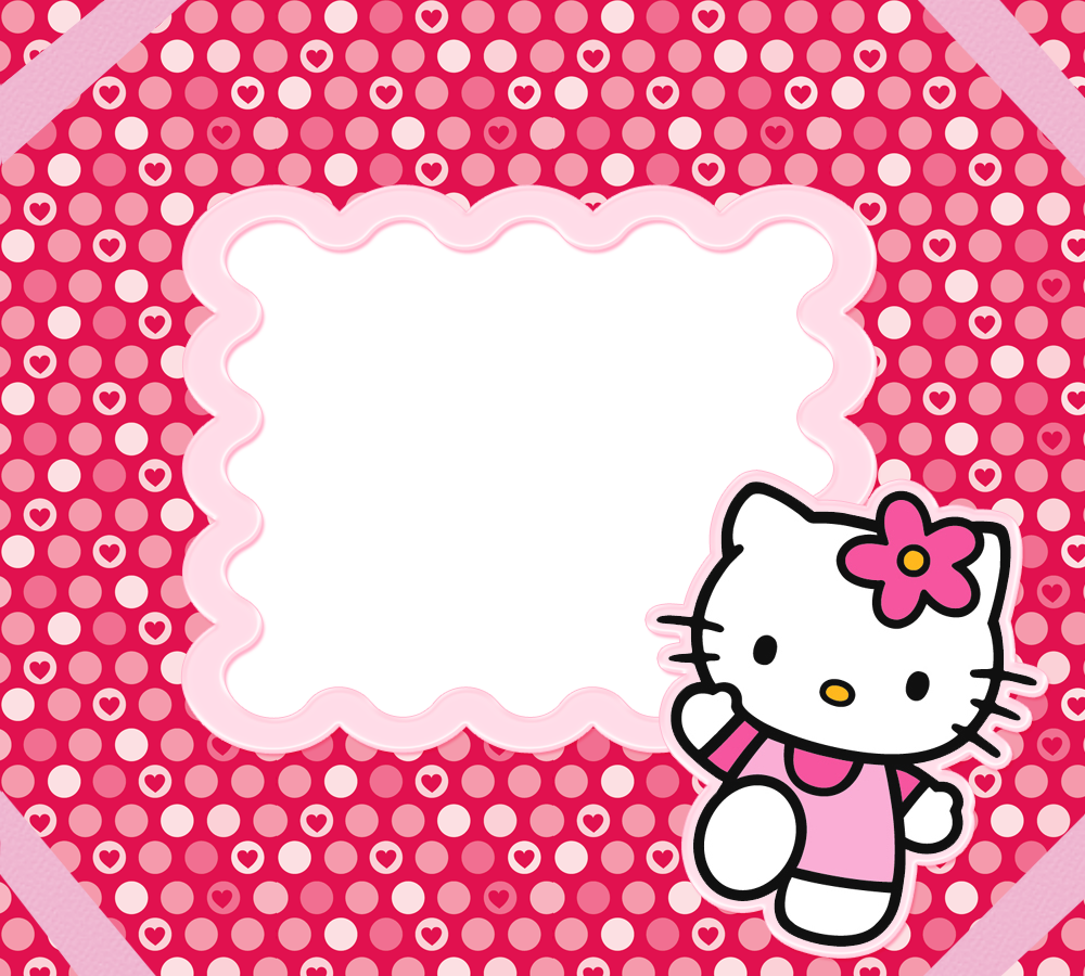 Delicados Marcos de Hello Kitty, todos en Png. ~ Marcos Gratis para ...