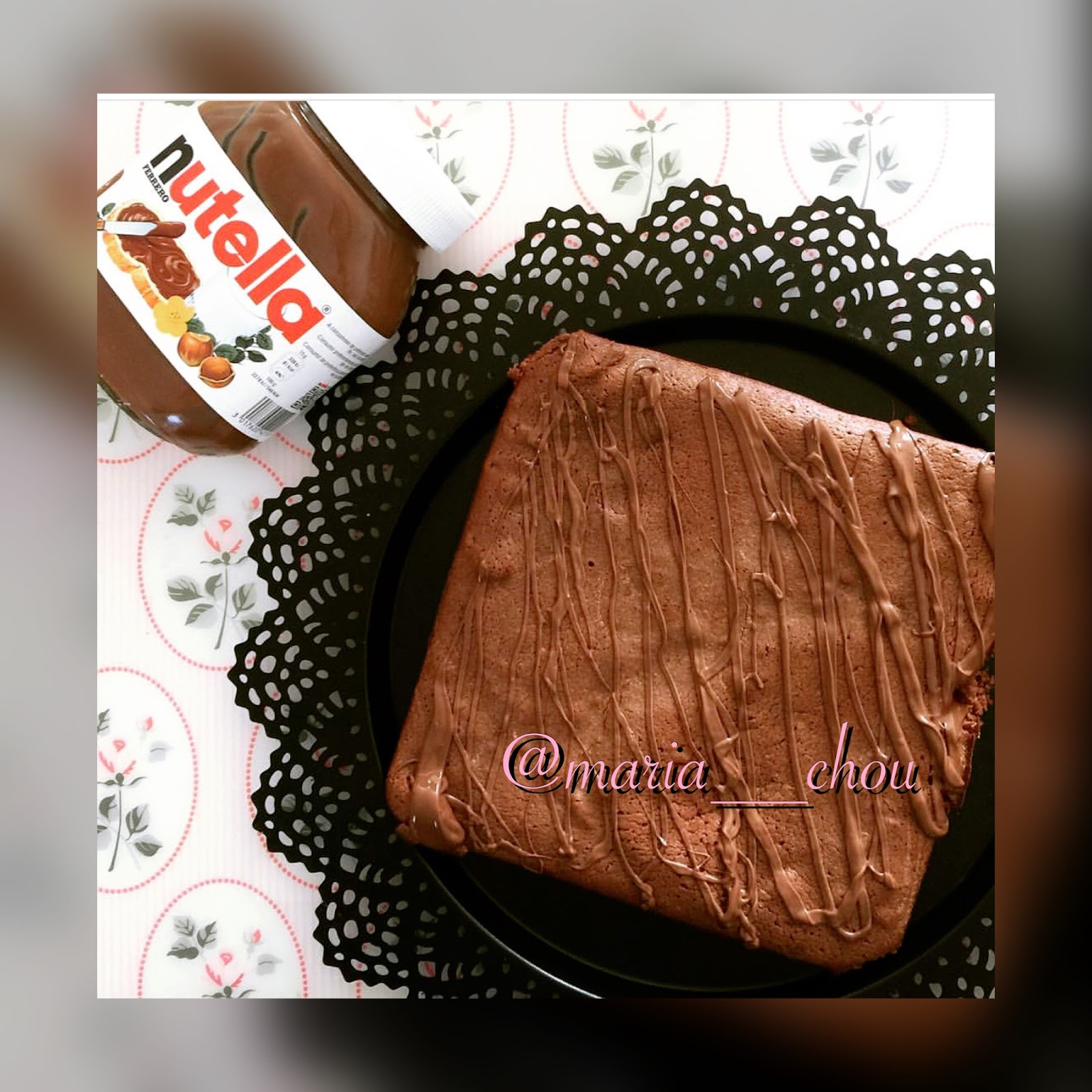 Gâteau au Nutella
