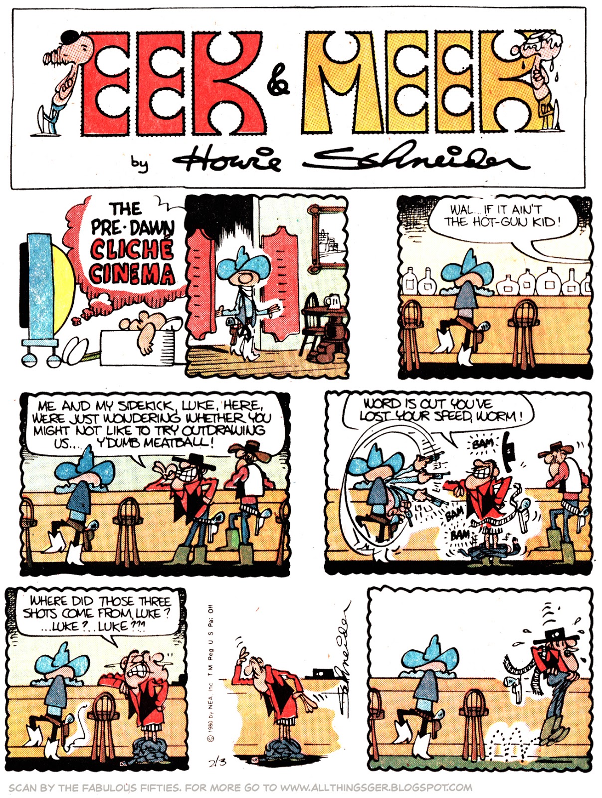 The Fabuleous Fifties: Eek The Man