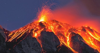 Pengertian Gunung Meletus, Material Yang Dikeluarkan Dan Dampaknya
