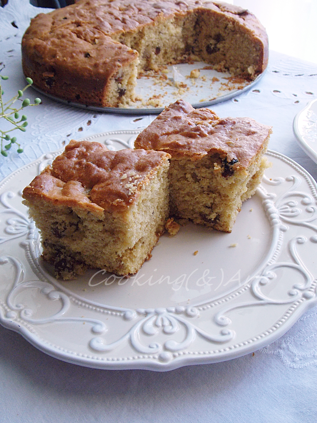 Φανουρόπιτα / Fanouropita (The cake of Saint Fanourios) - Cooking & Art ...