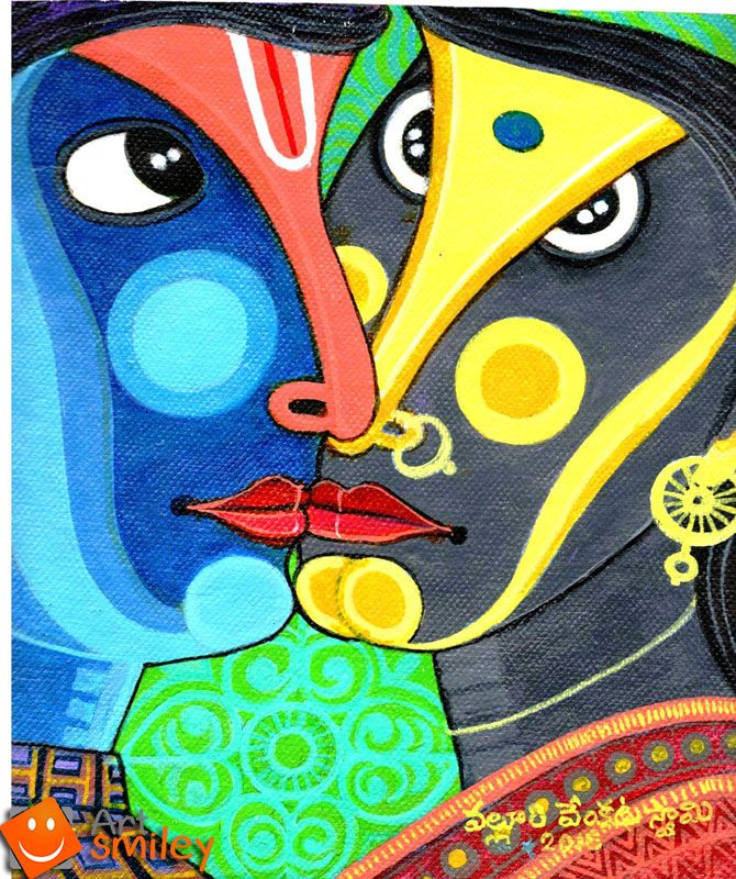 TOGETHERNESS Painting by Valluri Venkata Swamy
