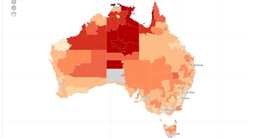 Maps Mania: Inequality in Australia