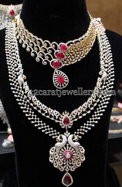 Mango Peacock Chains by PMJ - Jewellery Designs