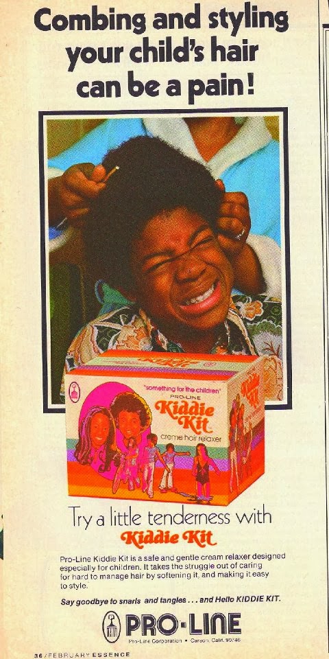 Black Ethnic Advertising / Magazine Covers: Advertising, Hair 1