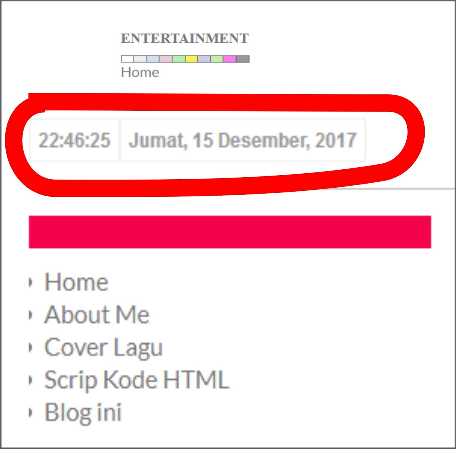 Script Kode HTML Jam Online Anang Script Kode HTML Jam Online Anang