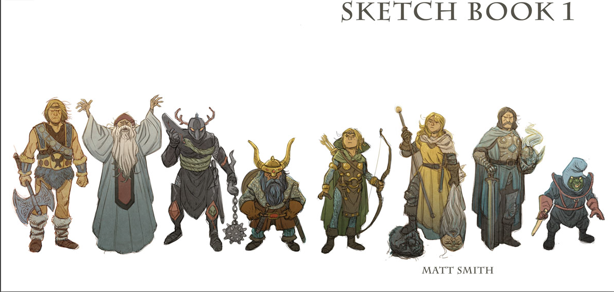 Cazadores de Comics: A la venta el primer sketchbook de Matt Smith