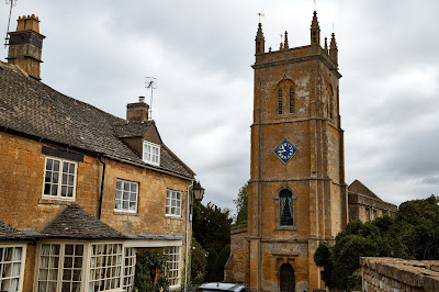 Travel Horizons: Father Brown's church (in Blockley)