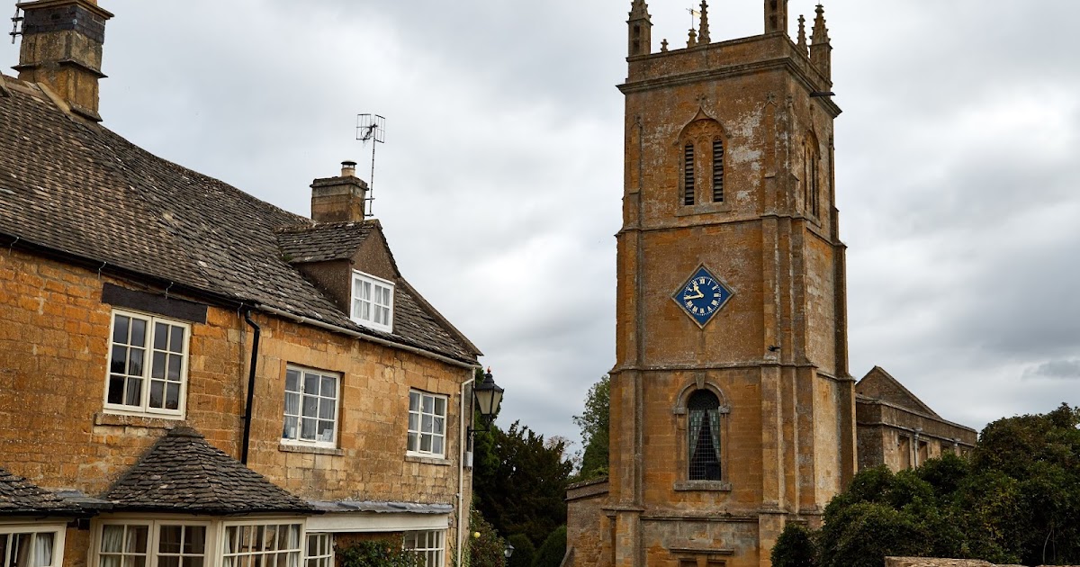 Travel Horizons: Father Brown's church (in Blockley)
