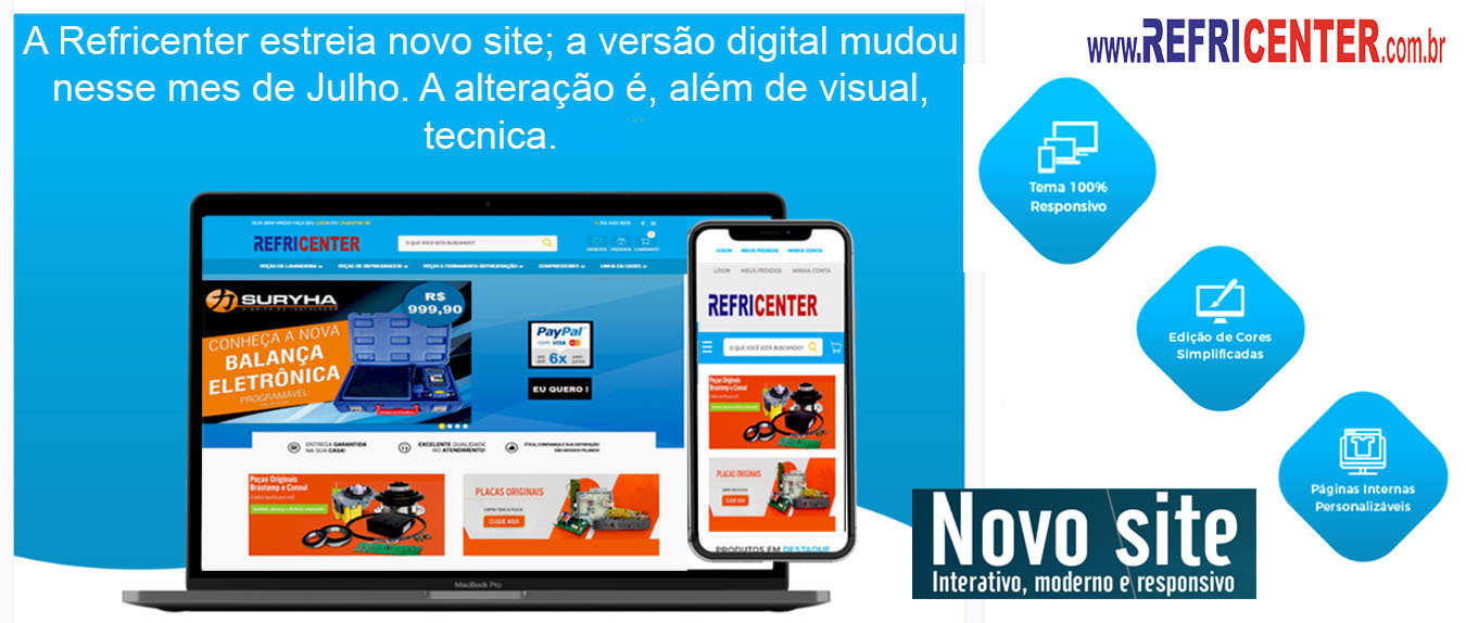 Refricenter Refrigeração - Marilia-SP: 2018