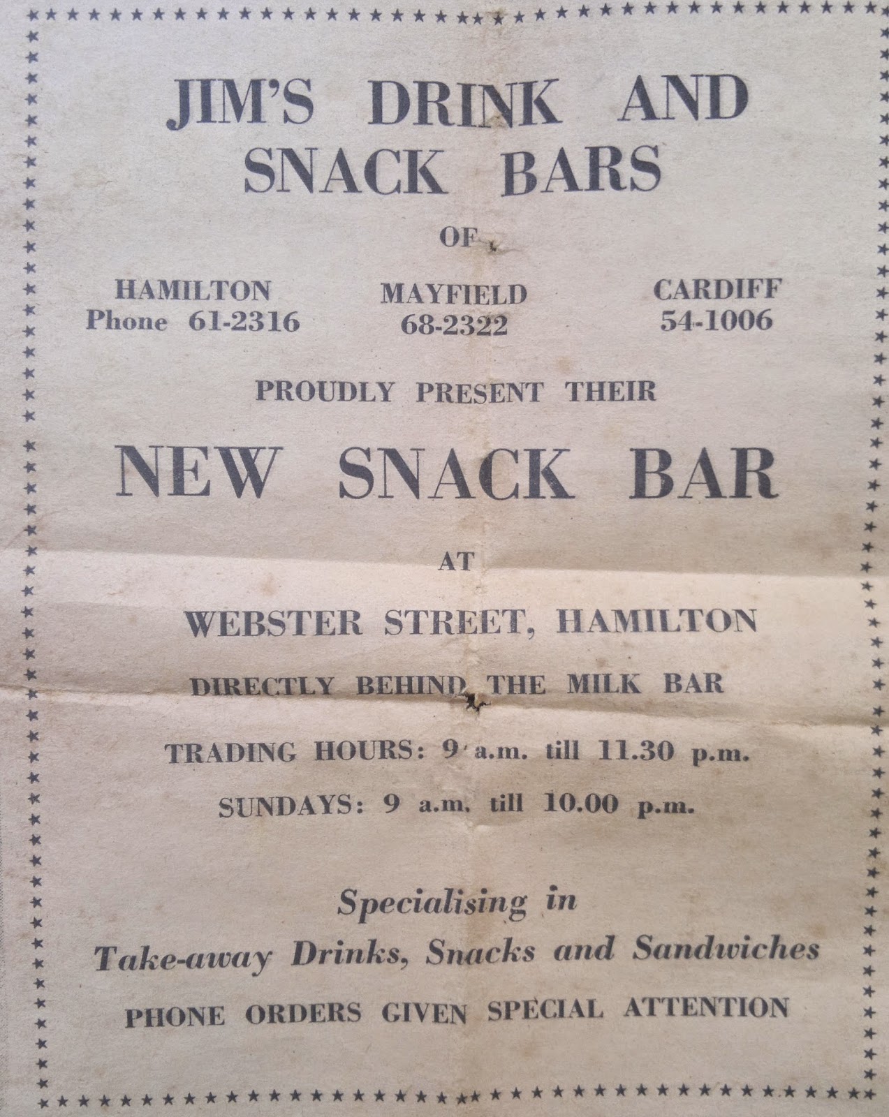 Hidden Hamilton: Jim's Dairy Delite Bar, Hamilton