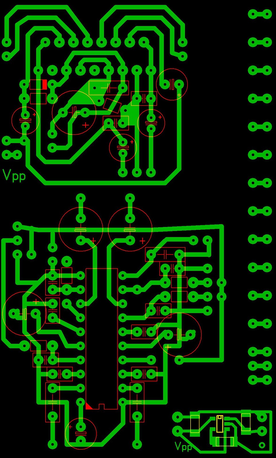 From bits to ICs: Yet antoher LM1036 and a TDA1558q breakout