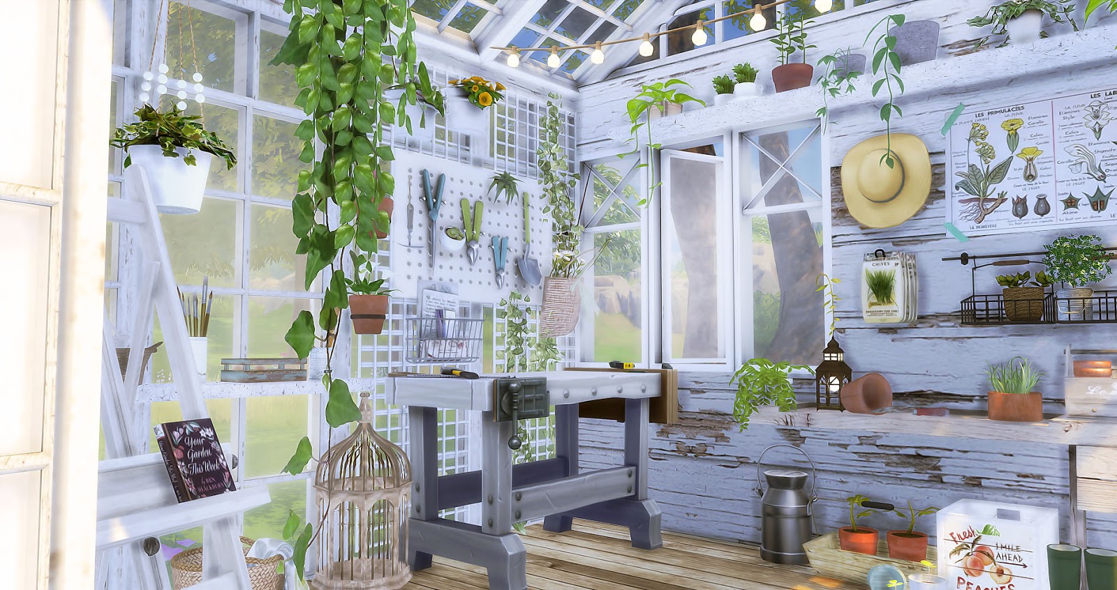 Sims 4 Farmer's Market 農莊的小市場 [Ruby Red Sims]