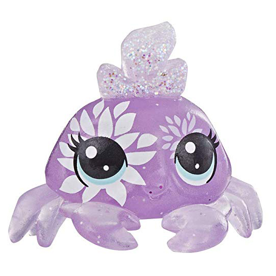 Littlest Pet Shop Series 4 Petal Party Tubes Crab (#4-107) Pet | LPS Merch