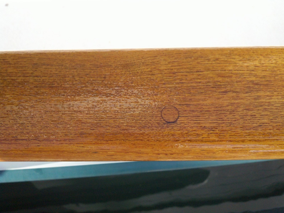 Chip & Debbie Willis on s\v Elegant'sea: Cetal teak Natural and cap rail?