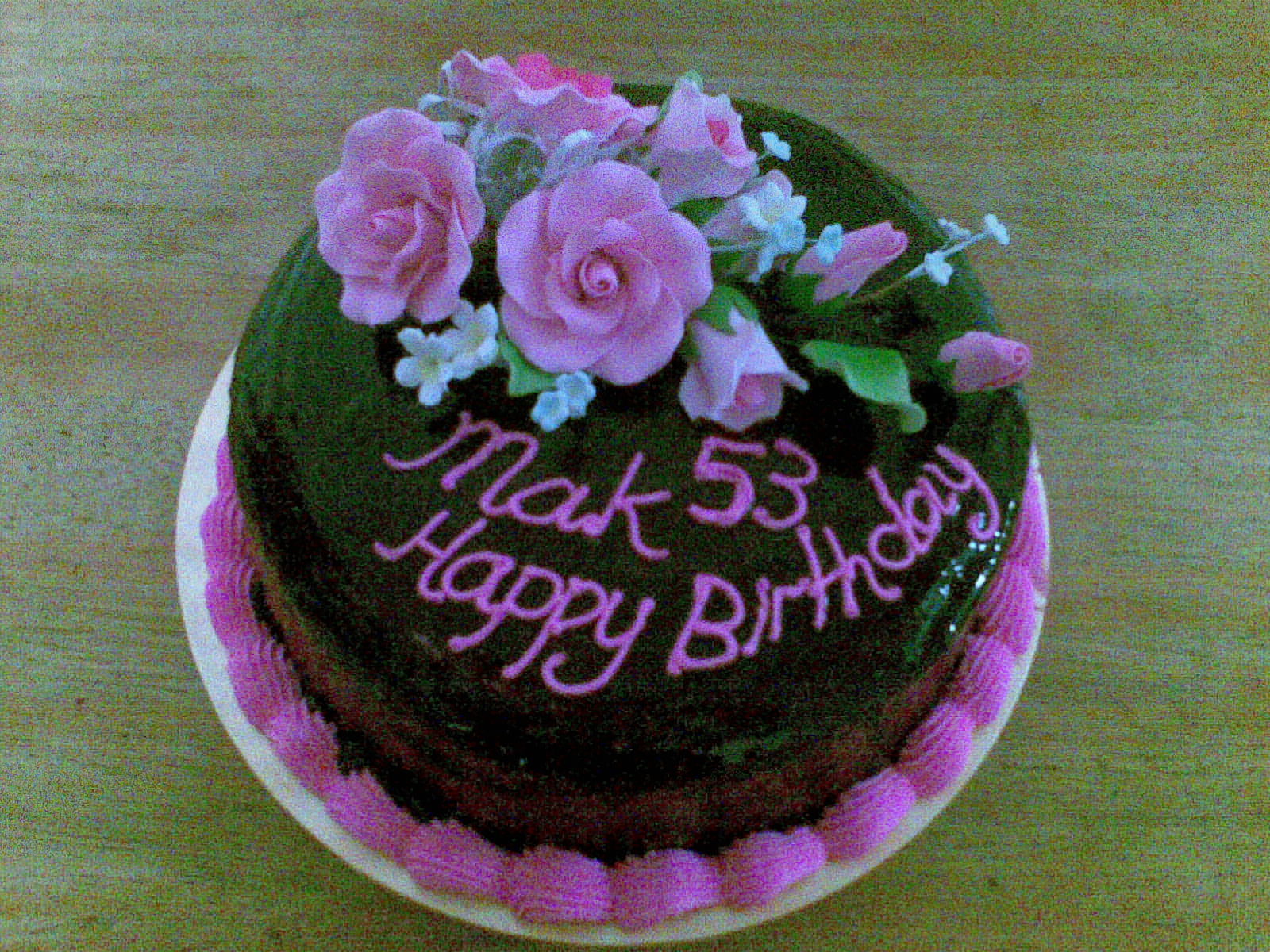 CT Hasanah Cake House: Hasniza's Mom's 53rd Birthday
