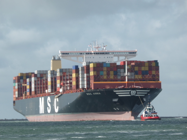 Scheepvaarthoek: MSC Anna