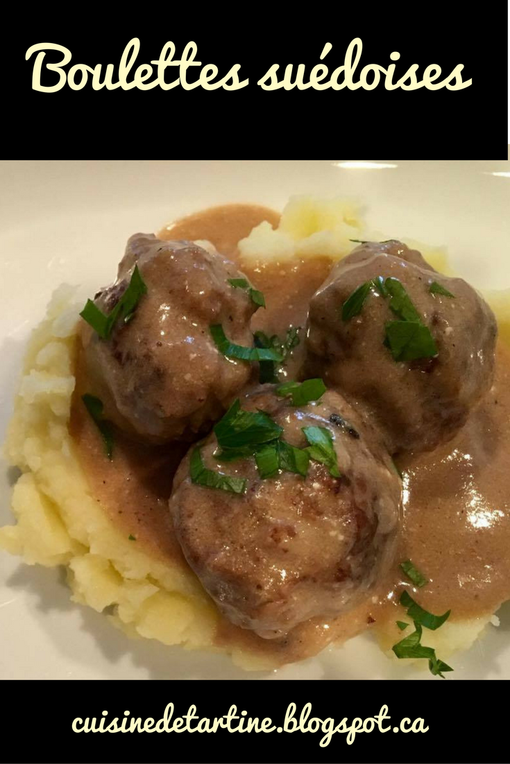 Boulettes suédoises