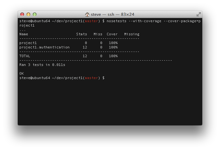 Steve's Blog: Automated python unit testing, code coverage and code ...