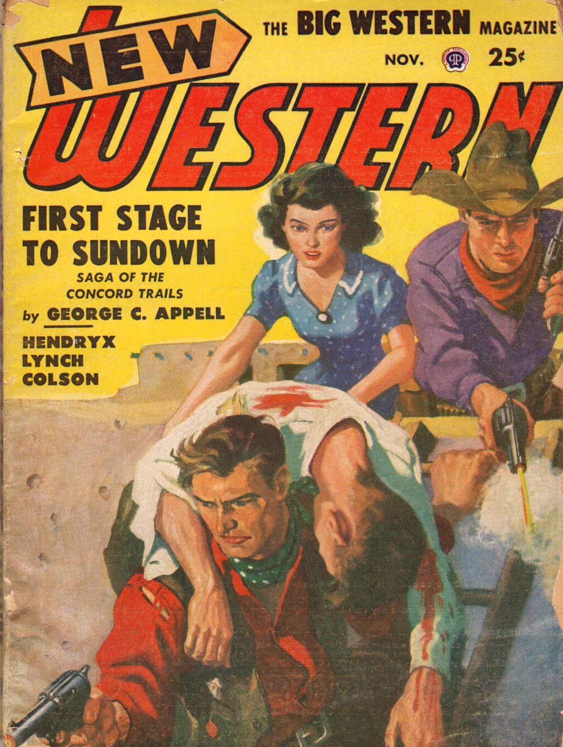 Rough Edges: Saturday Morning Western Pulp: New Western, November 1951