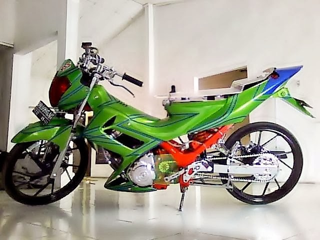 Gambar Modifikasi Satria FU 150 Super Keren