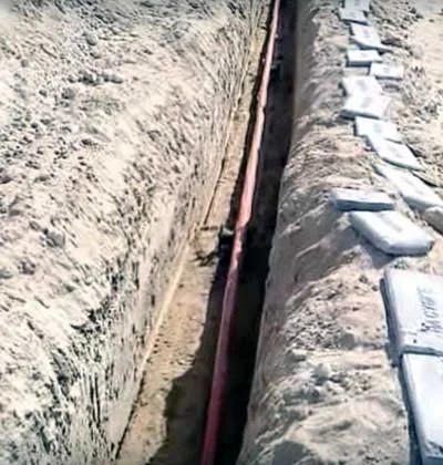 Laying of underground cables | electricaleasy.com
