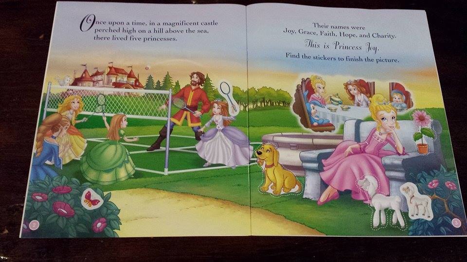 Lord, please speak to me: Book Review: Princess Joy Sticker and ...