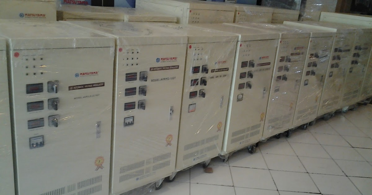 Fungsi Stabilizer Listrik Rumah: AVR / Stavol / Stabilizer listrik ...