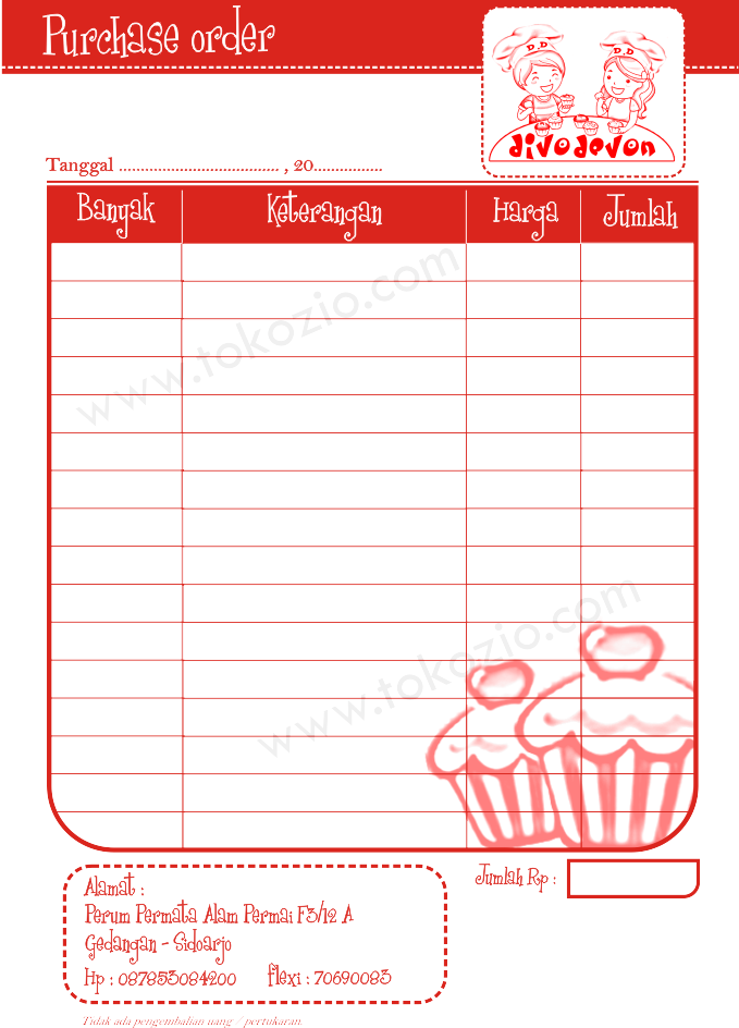 Tokozio: [Personalized] NOTA