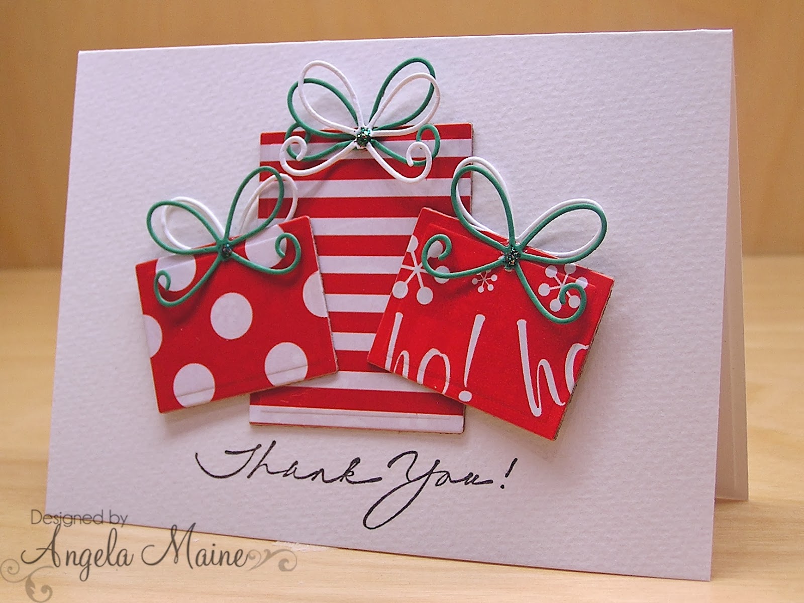 from the tool shed: Christmas Thank You