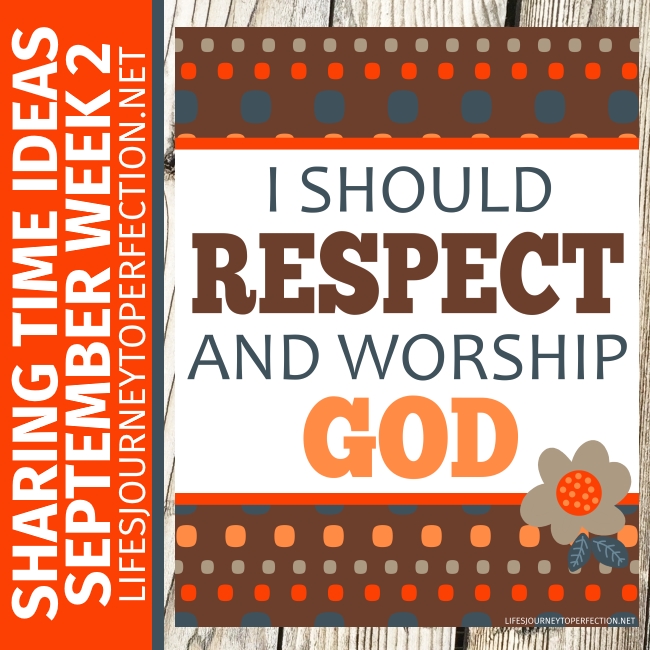 Life's Journey To Perfection: {Ultimate List} of LDS Sharing Time ideas ...