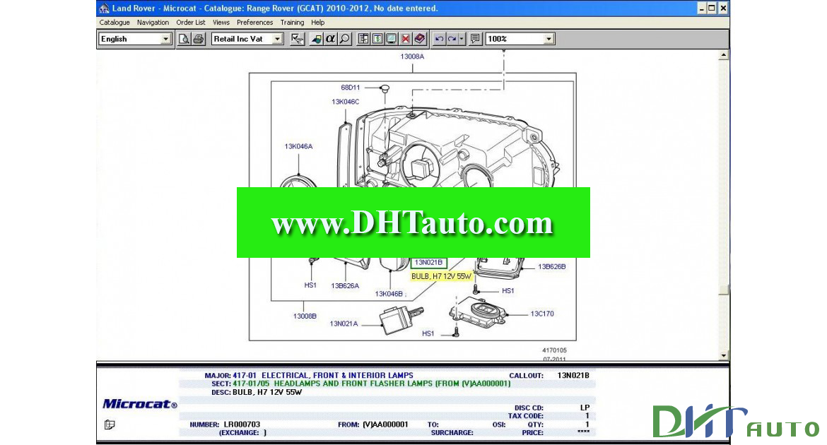 LAND ROVER MICROCAT EPC [2015] - Automotive Library